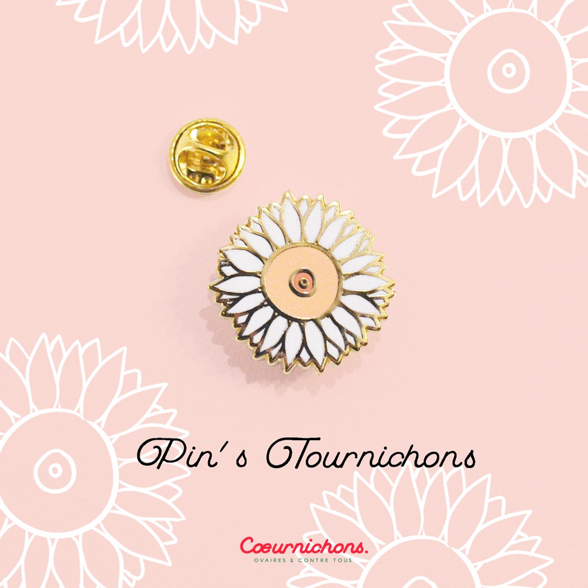 Feminist Boobs Pins Tournichons Jewelry Enamel Breast Flower Pin Nipple