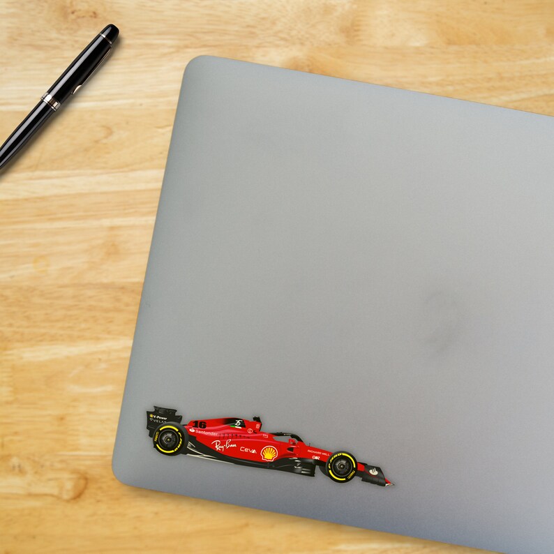 Charles Leclerc Sticker Vinyl Die Cut / Digital Art / Ferrari - Etsy