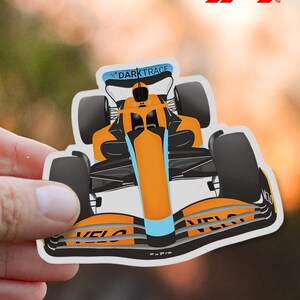 F1 Mclaren Sticker / F1 Accessories / F1 Art / Lando Norris Sticker ...