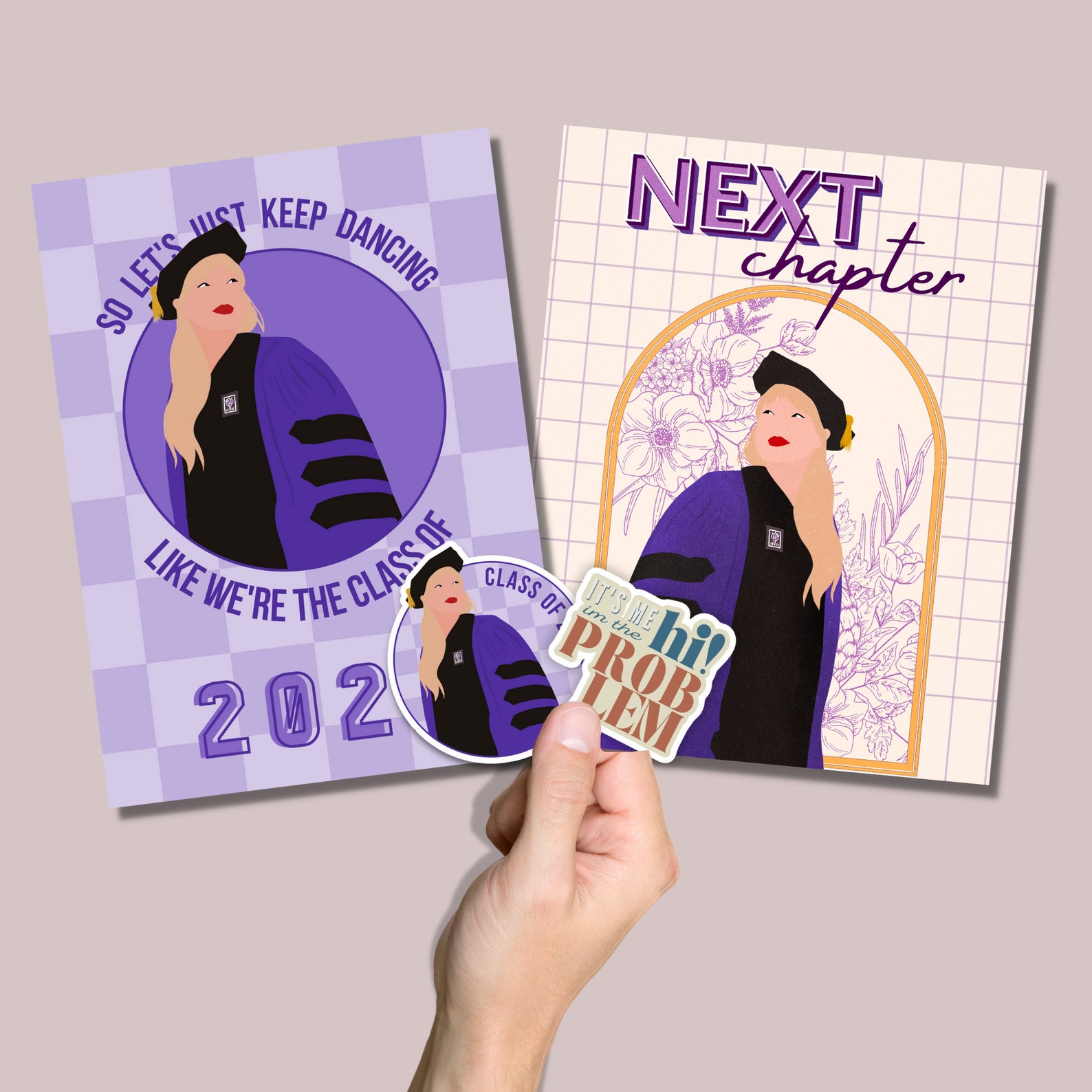 Taylor Swift Graduation Card Convocation High School University Junior ...