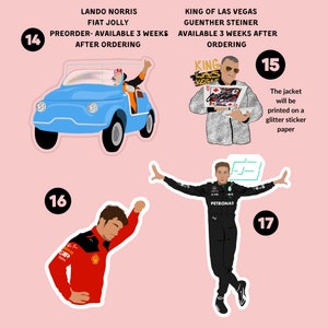 F1 Max Verstappen Sticker Redbull Racing // Formula One // - Etsy Canada