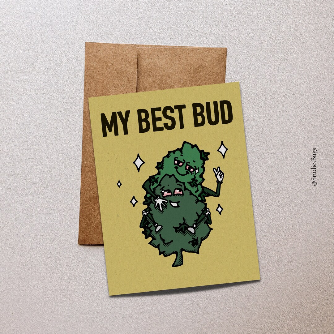 Weed Birthday Card / Marijuana / Cannabis / 420 / Buds / Mary Jane ...