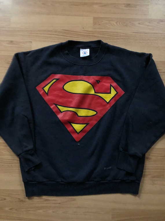 vintage superman sweatshirt vintage - Gem