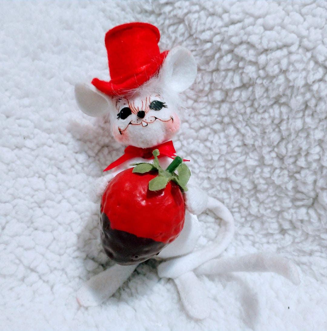 Annalee Doll Berry Sweet Mouse - Etsy