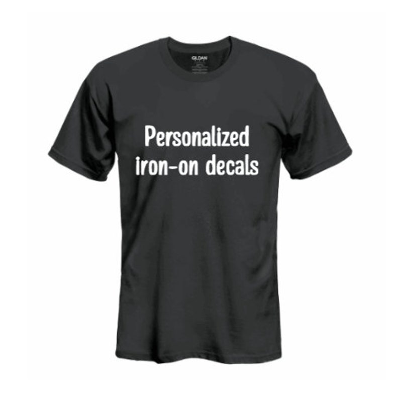 Iron on Decal - Etsy