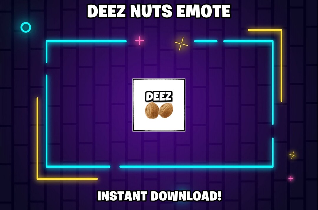 Deez Emote - Etsy