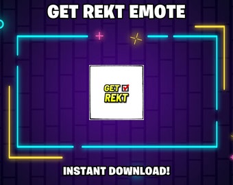 Rekt Emote - Etsy