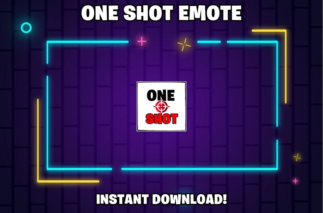 One Shot Emote - Etsy