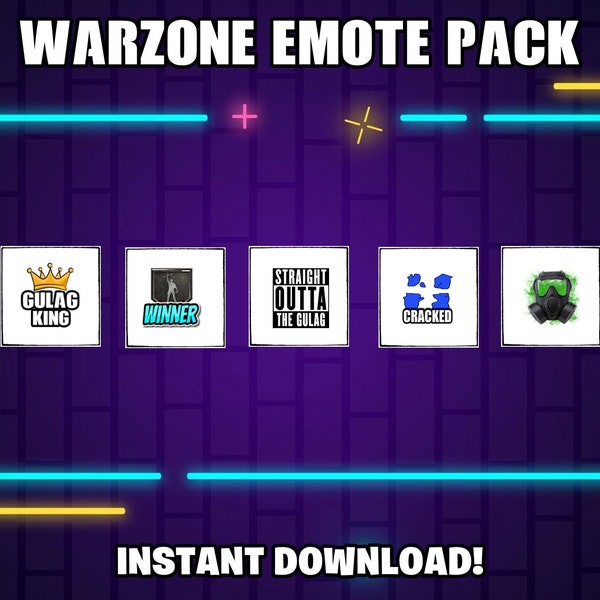 Warzone Emotes - Etsy