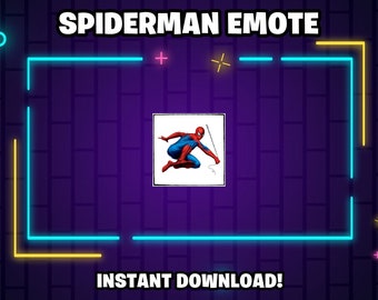 Spiderman Emote - Etsy