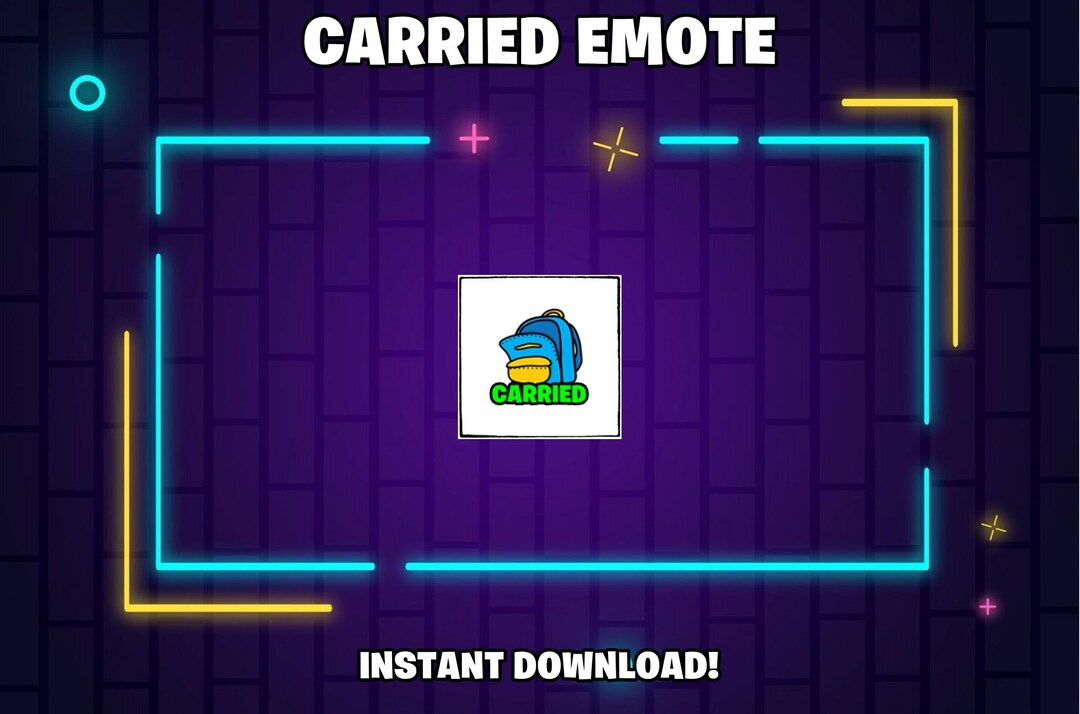 Carried Emote - Etsy