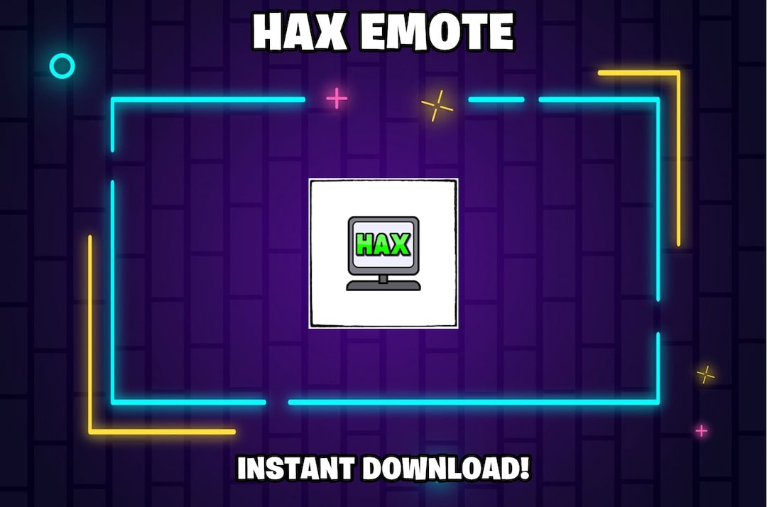 Hax Emote - Etsy
