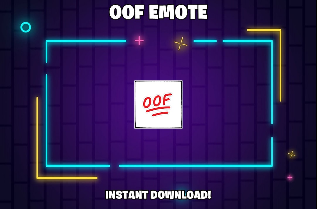 Oof Emote - Etsy