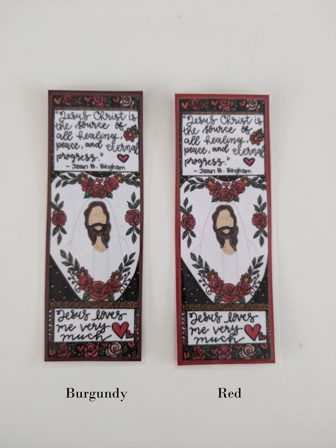 Jesus Bookmark - Etsy