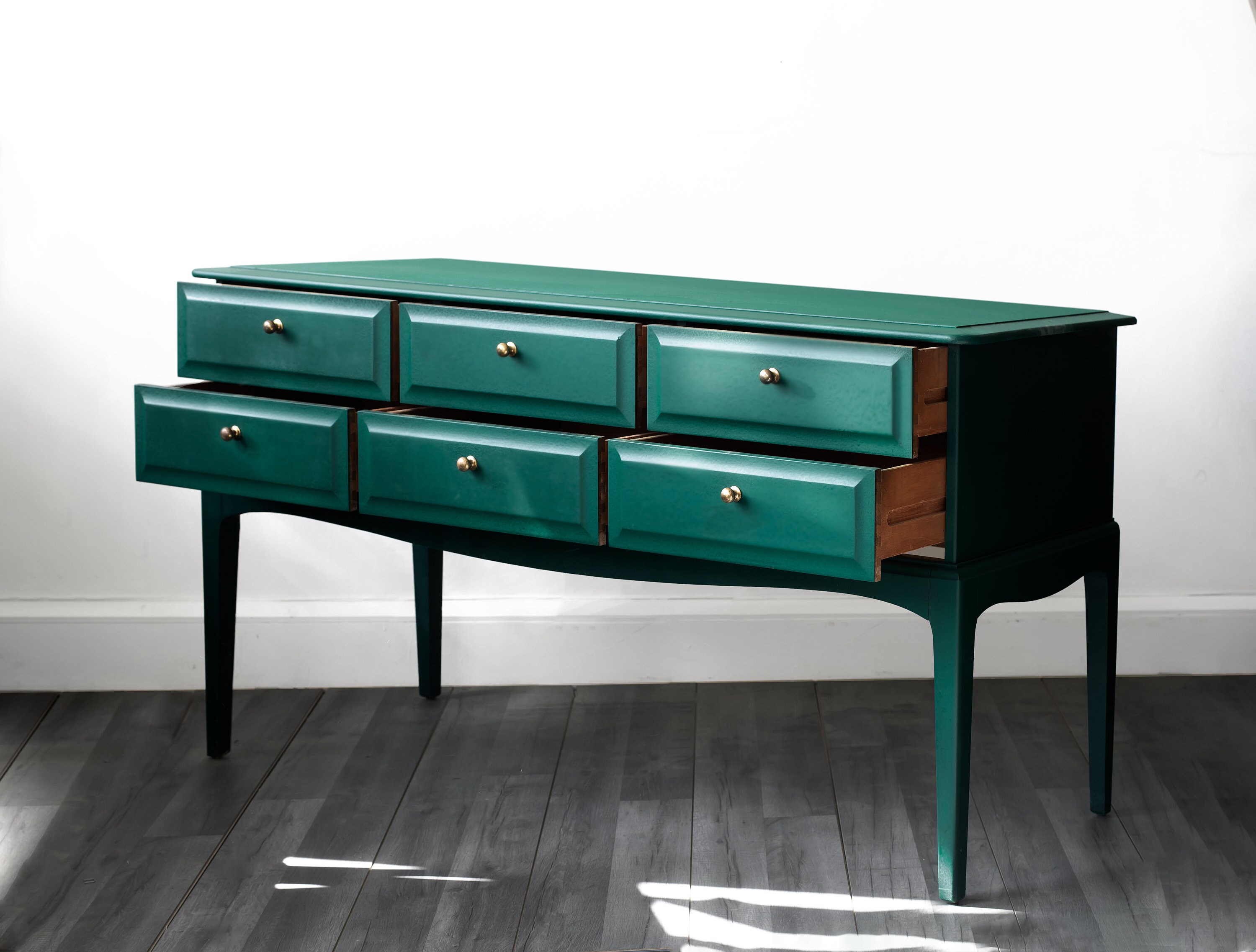 Mid Century Green 'stag' Sideboard / Chest of Drawers - Etsy UK