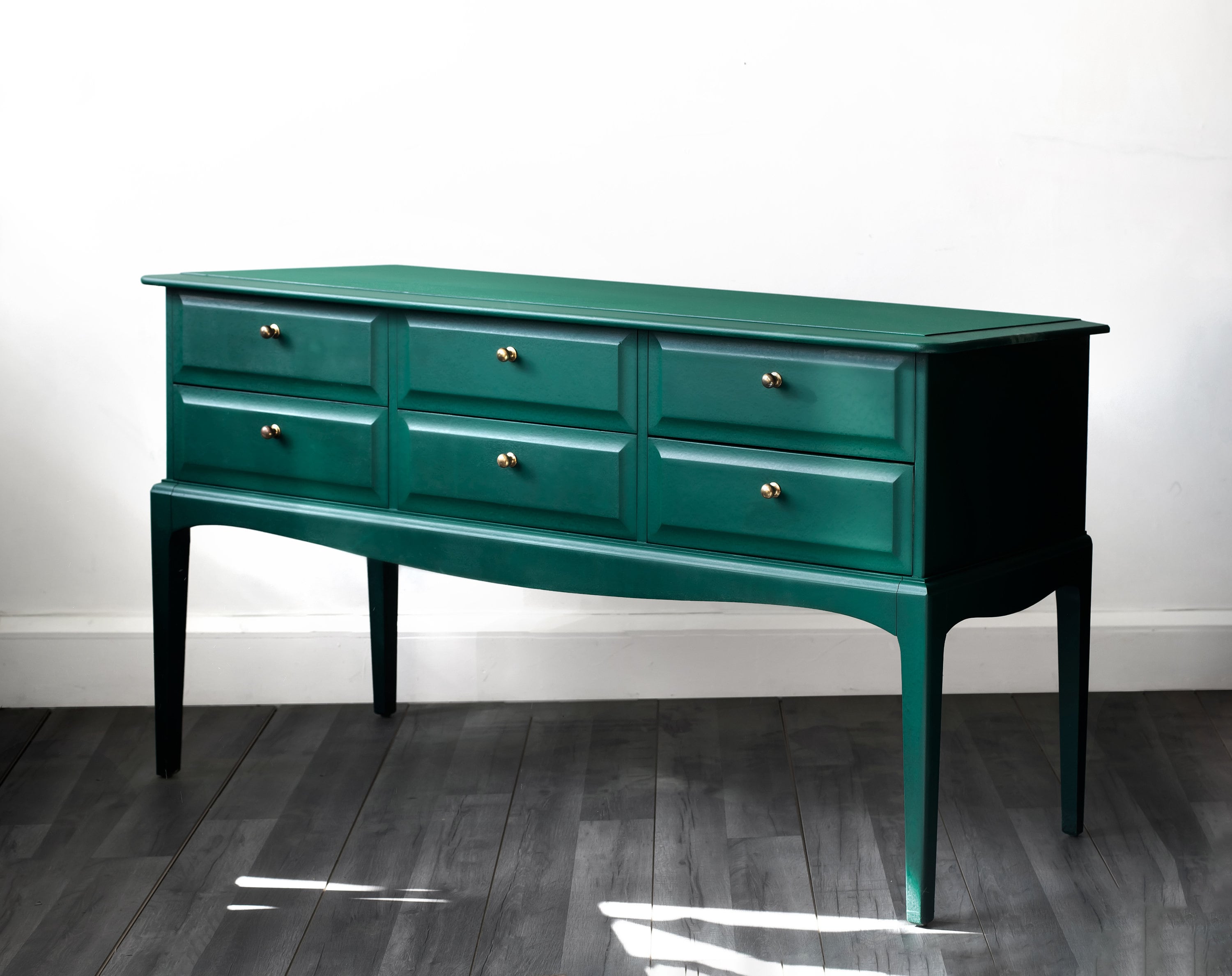 Mid Century Green 'stag' Sideboard / Chest of Drawers - Etsy UK