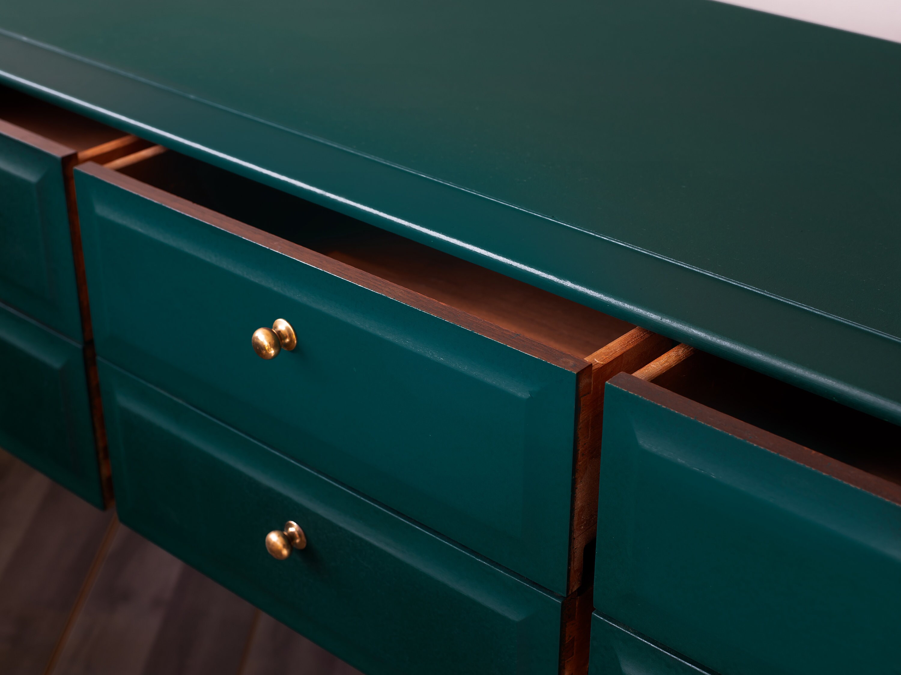 Mid Century Green 'stag' Sideboard / Chest of Drawers - Etsy UK