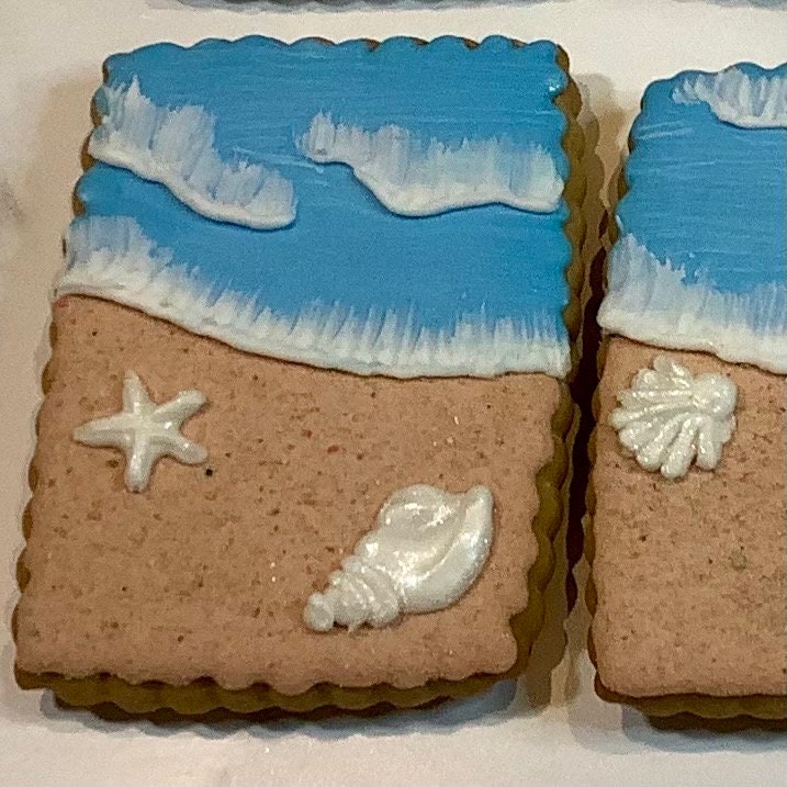 Ocean Cookies, Sea Theme Cookies, Birthday Cookies, Nautical Theme ...