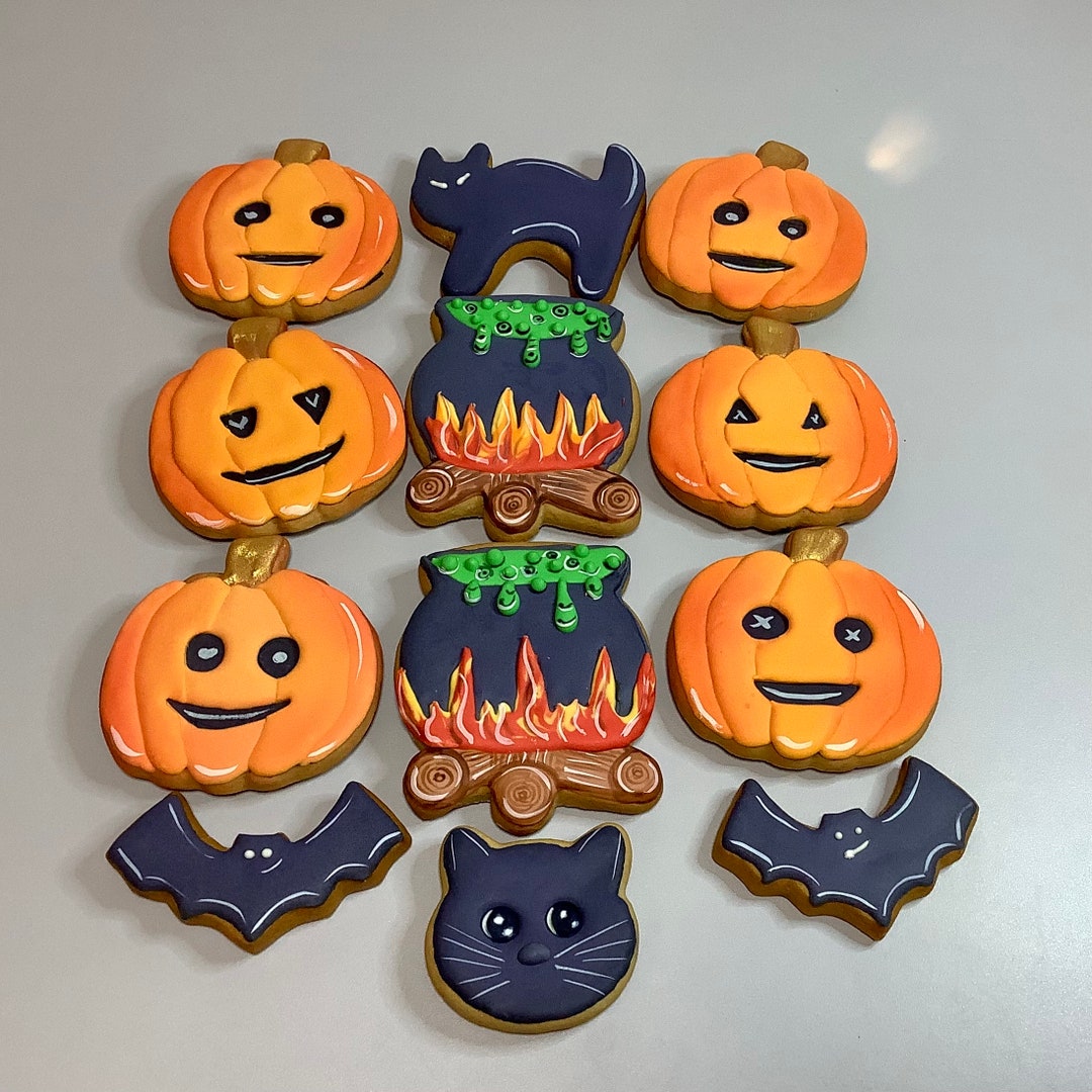Halloween Cookies Halloween Party Favors Cute Halloween Cookies Pumpkin halloween-cookies-halloween-party-favors-cute-halloween-cookies-pumpkin