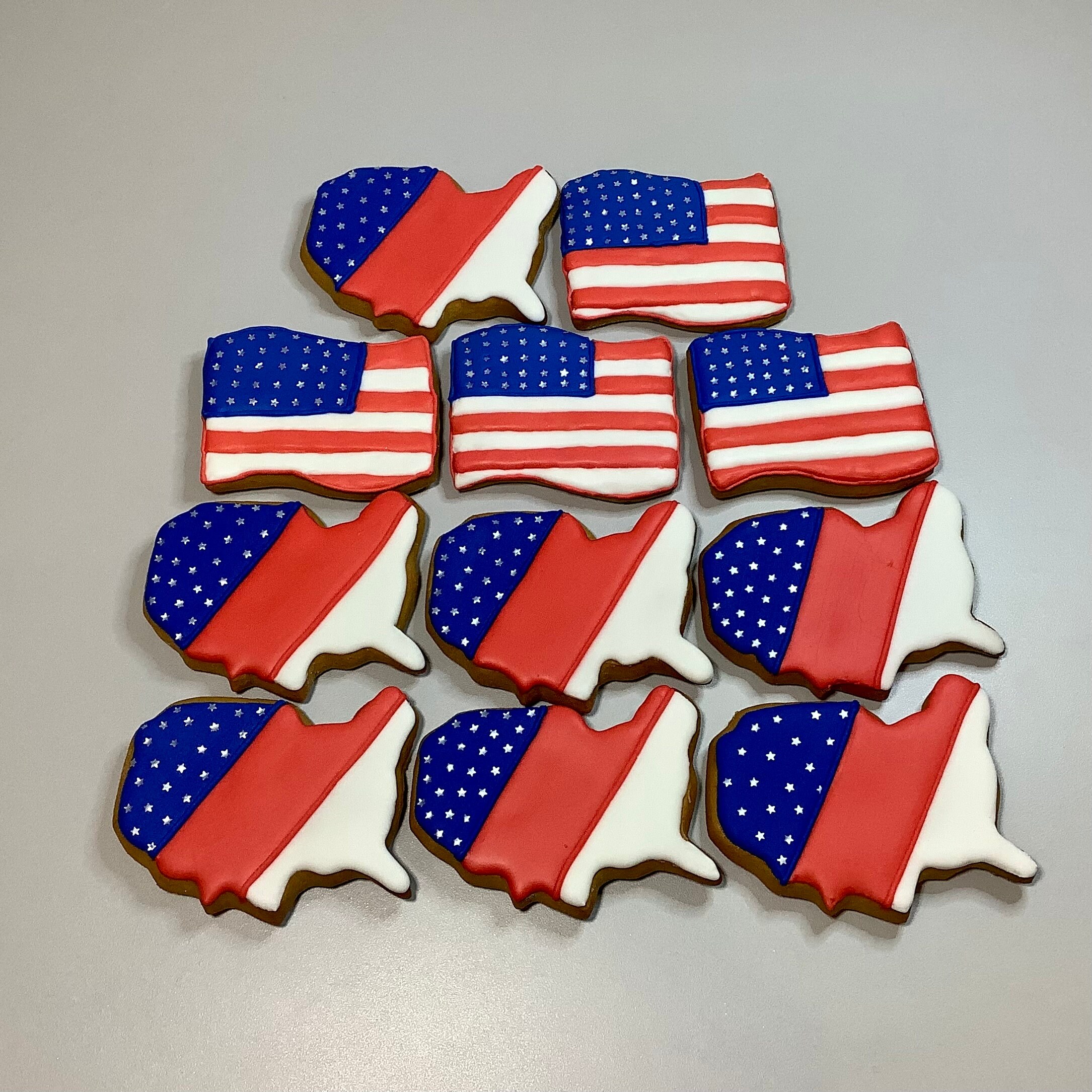 Memorial Day Theme Party Favors, Flag Day Cookies, Independent Day ...