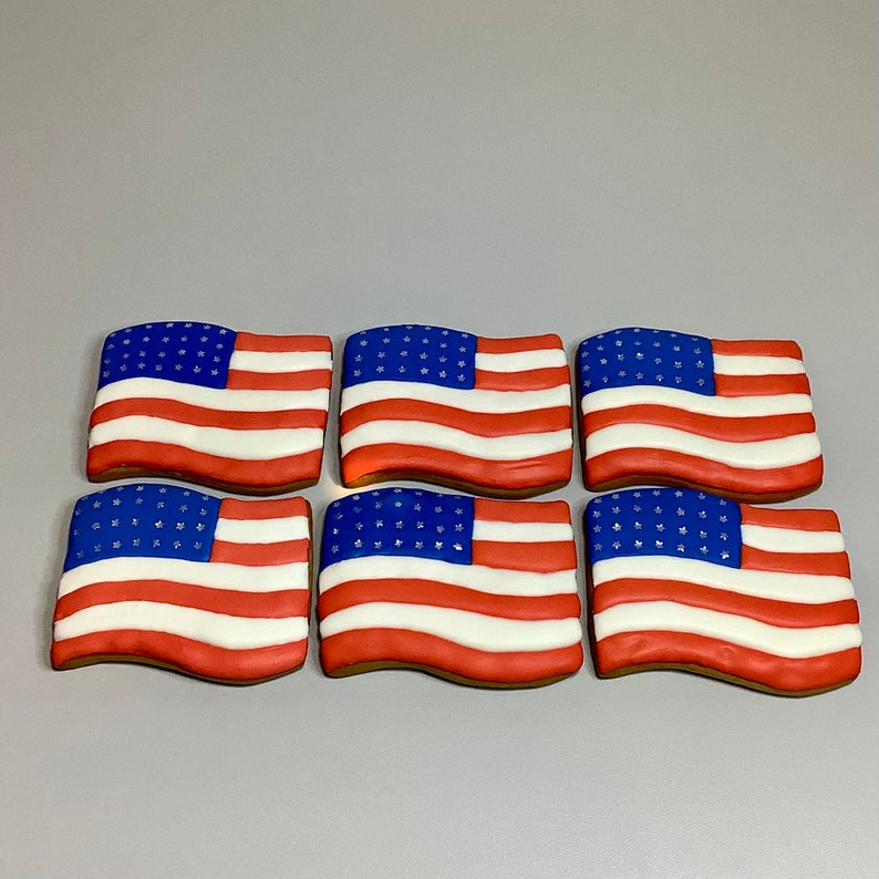 Memorial Day Theme Party Favors, Flag Day Cookies, Independent Day ...