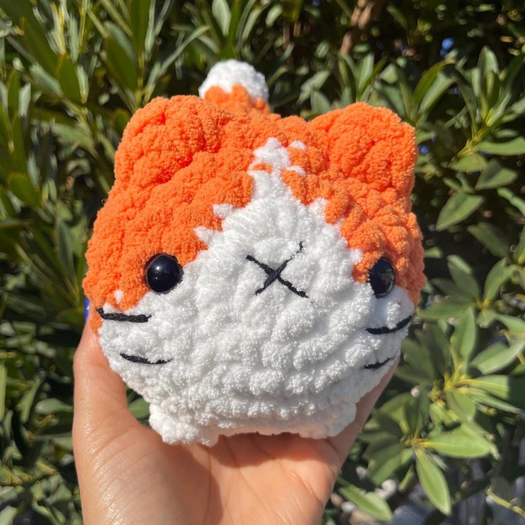 Crochet Loaf Cat Amigurumi Plushie Stuffed Animals - Etsy