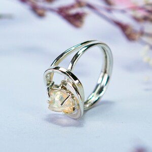 Handcrafted Mexican Opal Ring – Water Opal Ring Ideal Gift for ...