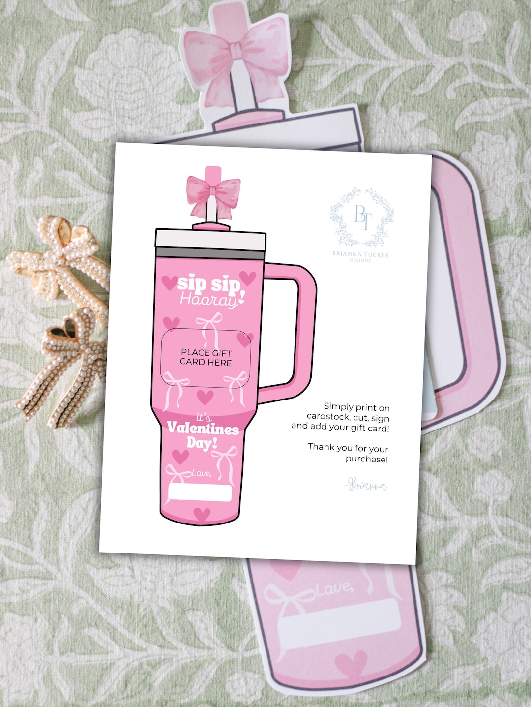 Sip Sip Hooray! It’s Valentine’s Day! - Etsy