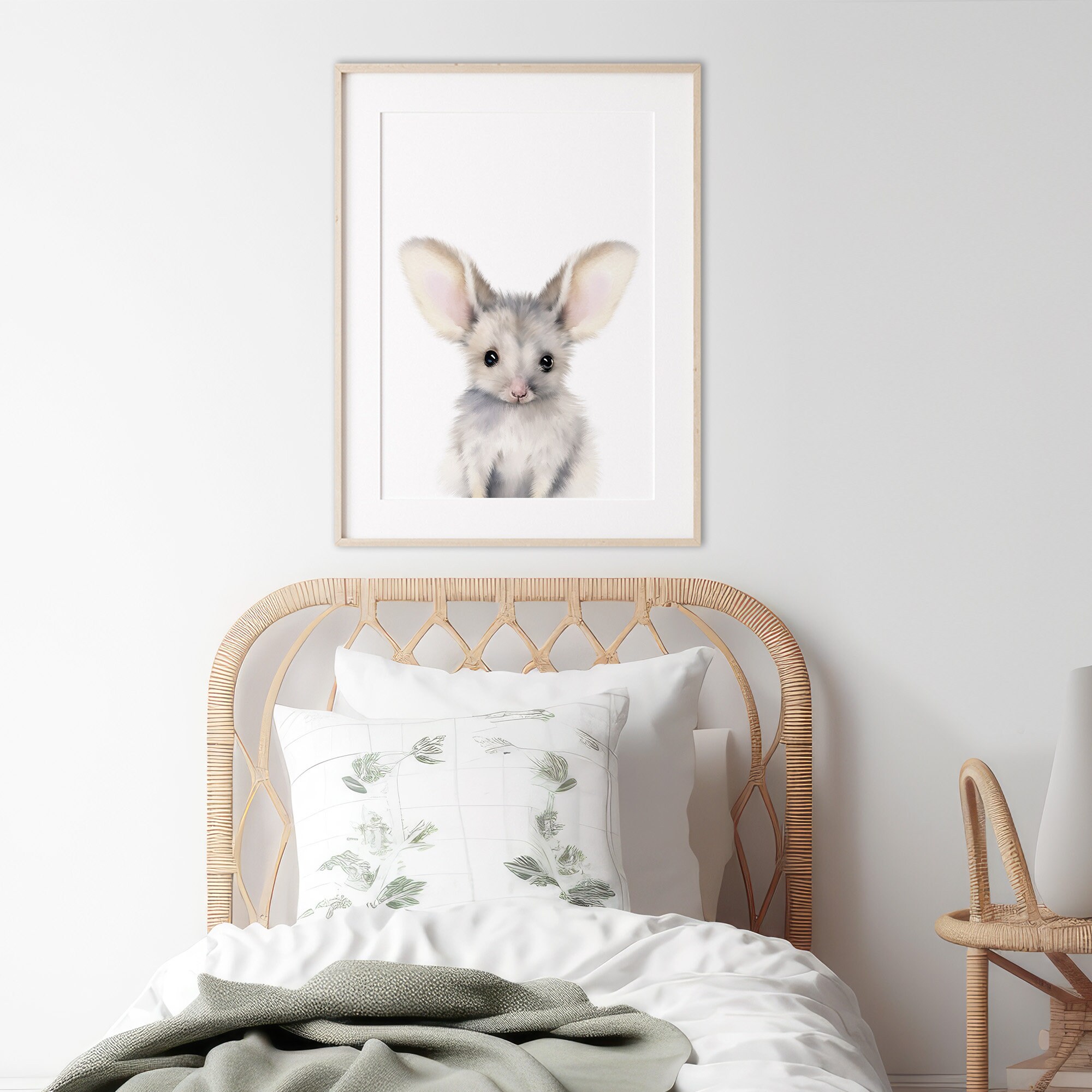 BABY BILBY Druck. Australische Tiere Kinderzimmer Wandkunst. - Etsy.de