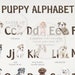 Dog Alphabet Print Puppy Alphabet Print Alphabet Poster - Etsy