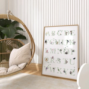 Australian Animal ABC Poster | Alphabet Poster | Alphabet Print ...