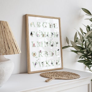 Australian Animal ABC Poster | Alphabet Poster | Alphabet Print ...