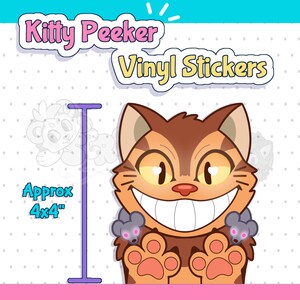 Peeker Sticker Cartoons and Nostalgia - Etsy