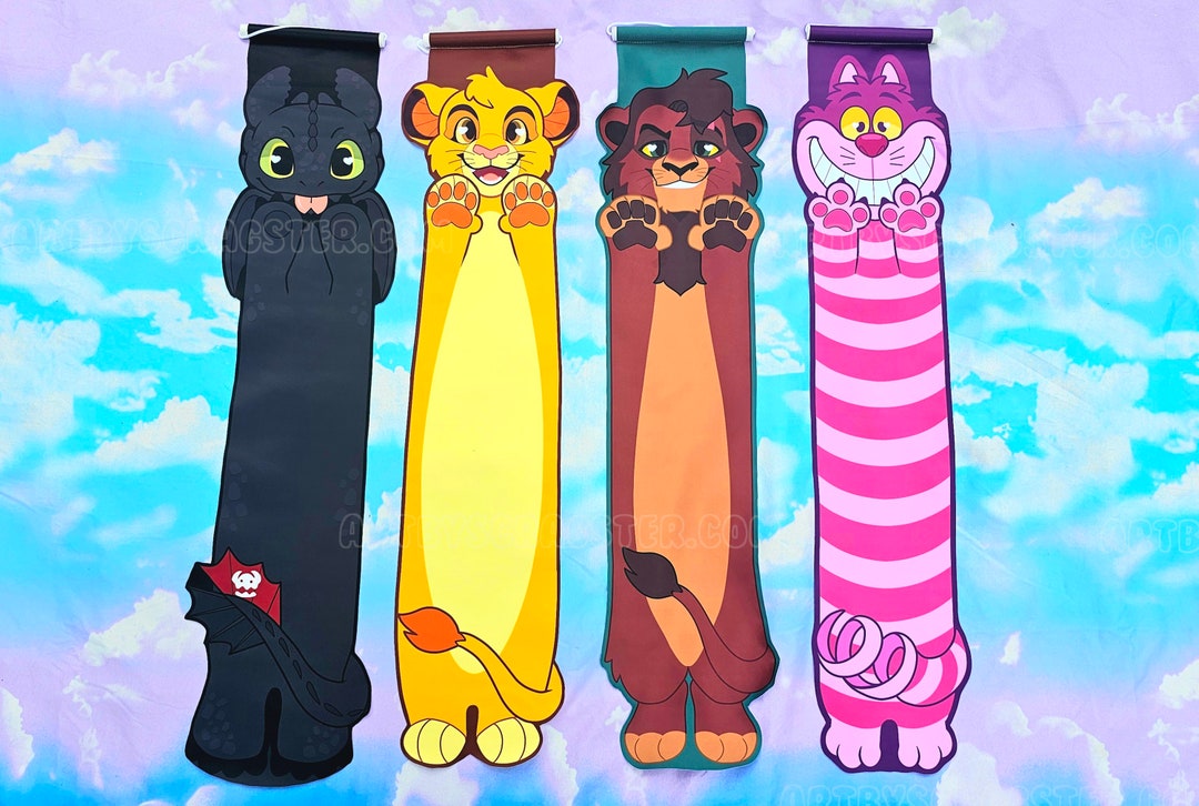 Long Pin Banners Cartoon - Etsy