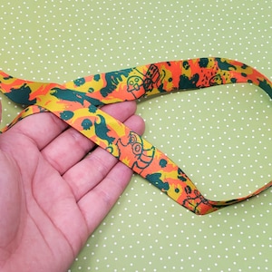 Splatoon Grizzco Salmon Run Lanyard Badge Holder - Etsy
