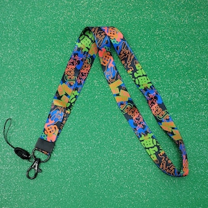 Splatoon Grizzco Salmon Run Lanyard Badge Holder - Etsy
