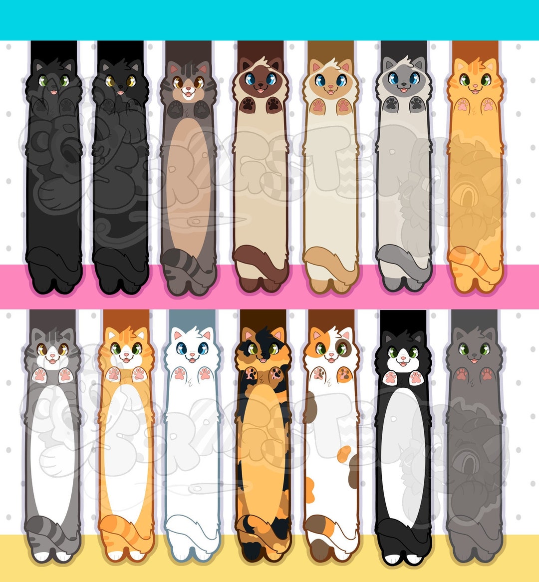Long Kitty Pin Banners - Etsy