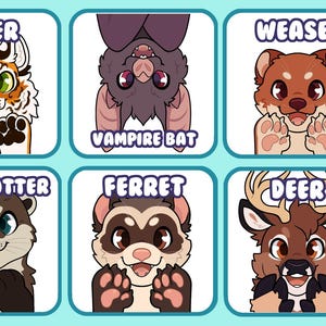 ALL ANIMALS Animal Vinyl Peeker Sticker - Etsy