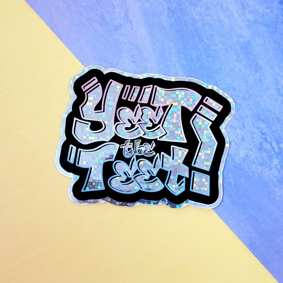 Yeet the Teet! Trans Pride 2.5" Holographic Vinyl Sticker - Etsy