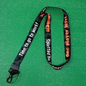Splatoon Grizzco Salmon Run Lanyard Badge Holder - Etsy