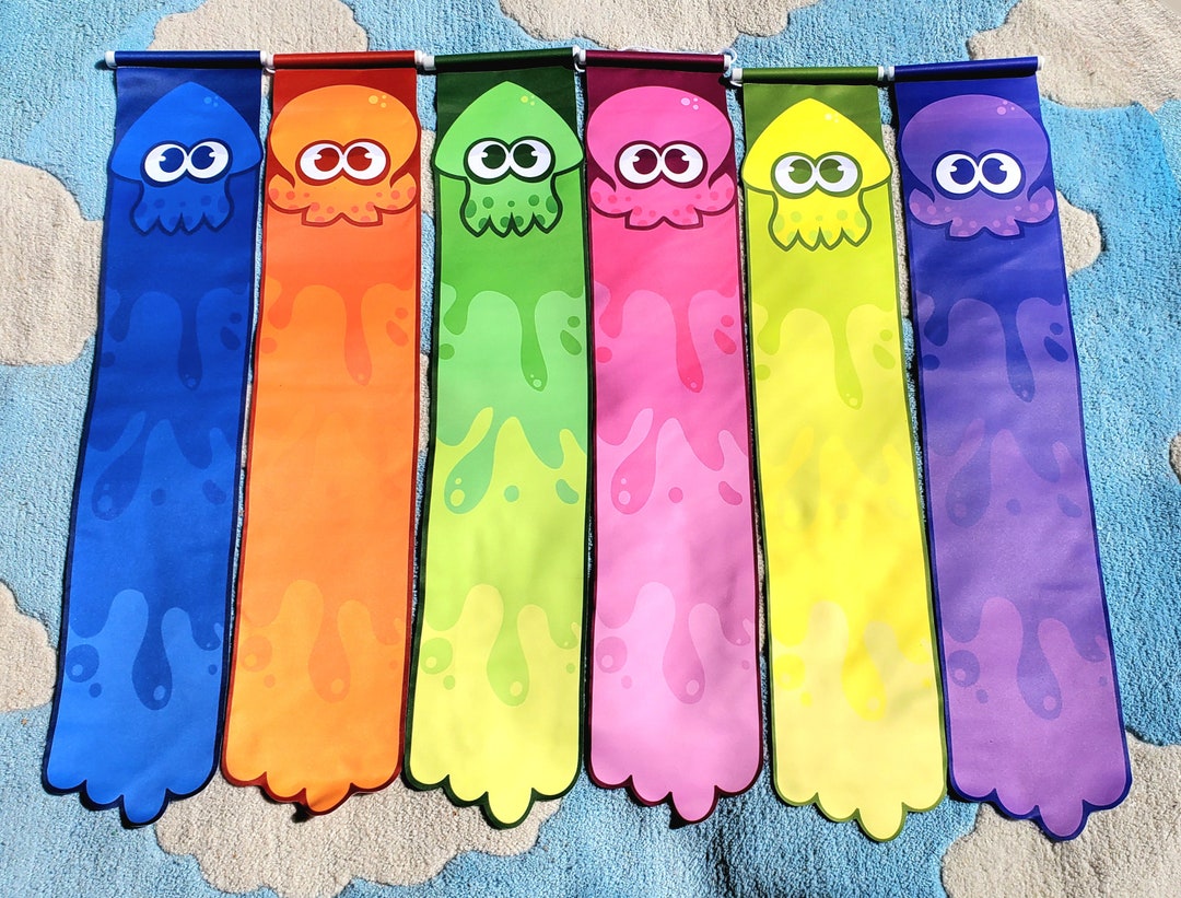 Squid and Octo Pin Banners - Etsy