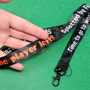 Splatoon Grizzco Salmon Run Lanyard Badge Holder - Etsy