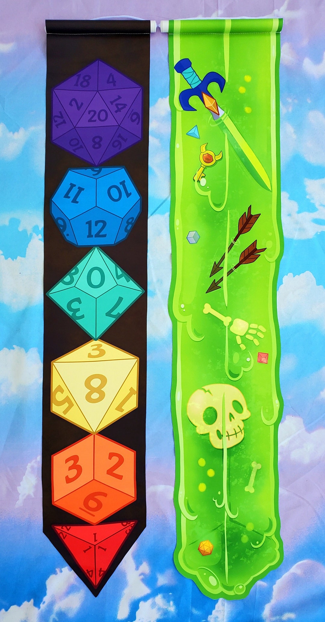 Long Pin Banners Tabletop Gaming - Etsy