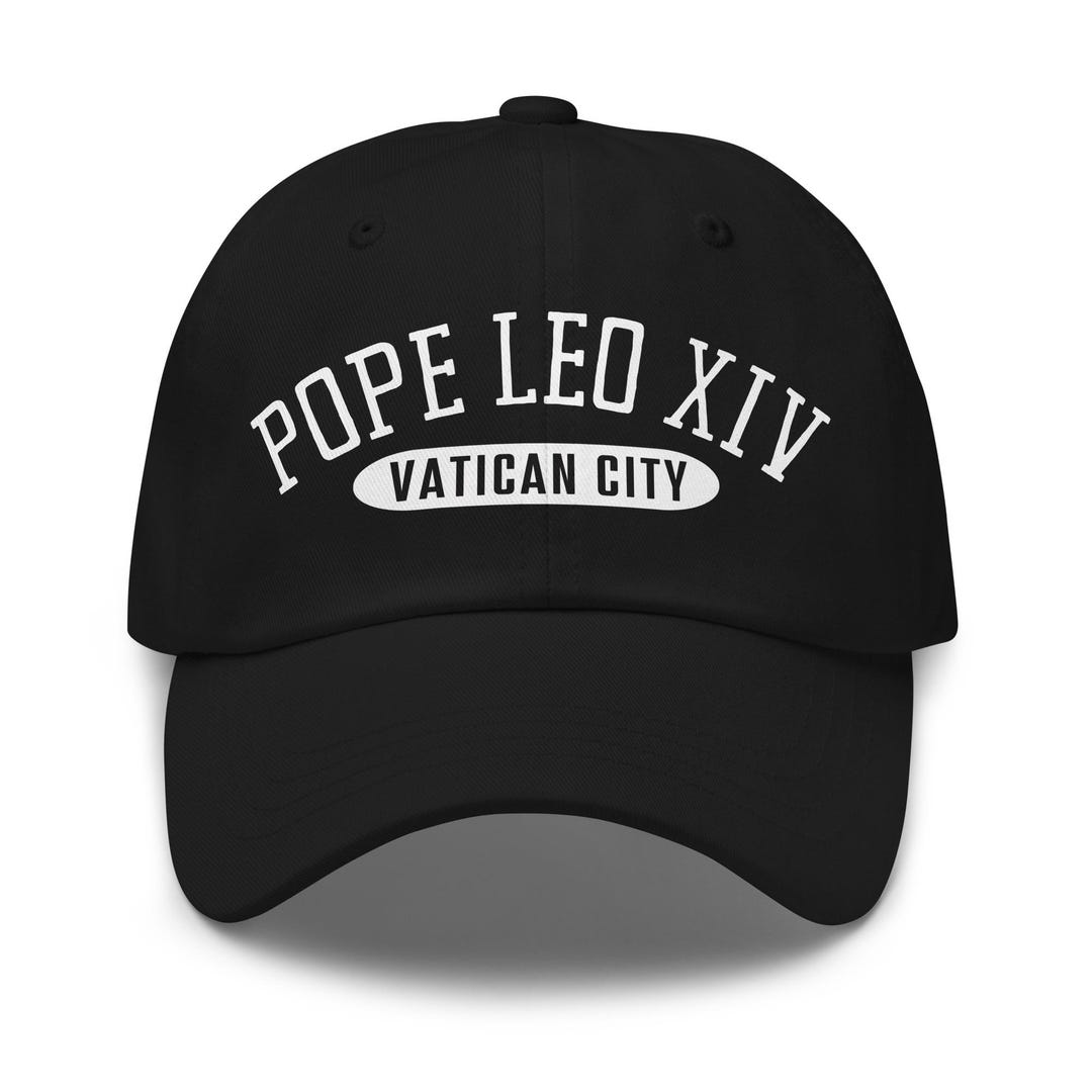 Pope Leo XIV Cap, Vintage Vatican City Hat, Religious Urban Accessory ...