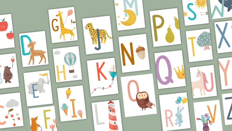 Adventure Alphabets, Abcs, Flashcards, Learning, Education, Montessori ...