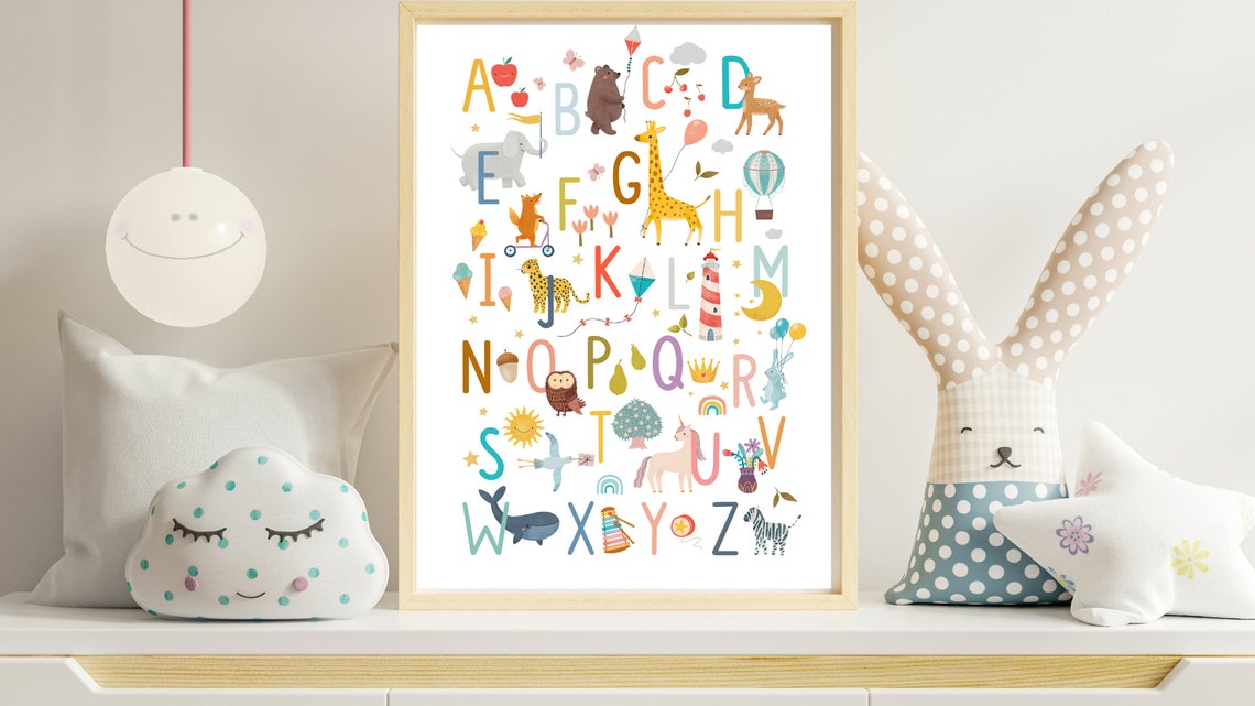 Adventure Alphabets Poster, Digital, Printables, Wall Art, Classroom ...