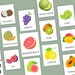 Fruits Flash Cards, Montessori, Classroom, Learning, Flashcards ...
