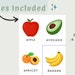 Fruits Flash Cards, Montessori, Classroom, Learning, Flashcards ...