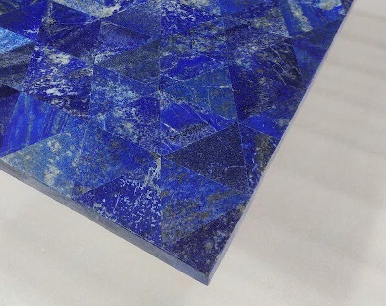 Lapis Lazuli Coffee Table, Blue Marble Table, Lapis Lazuli Center Table ...