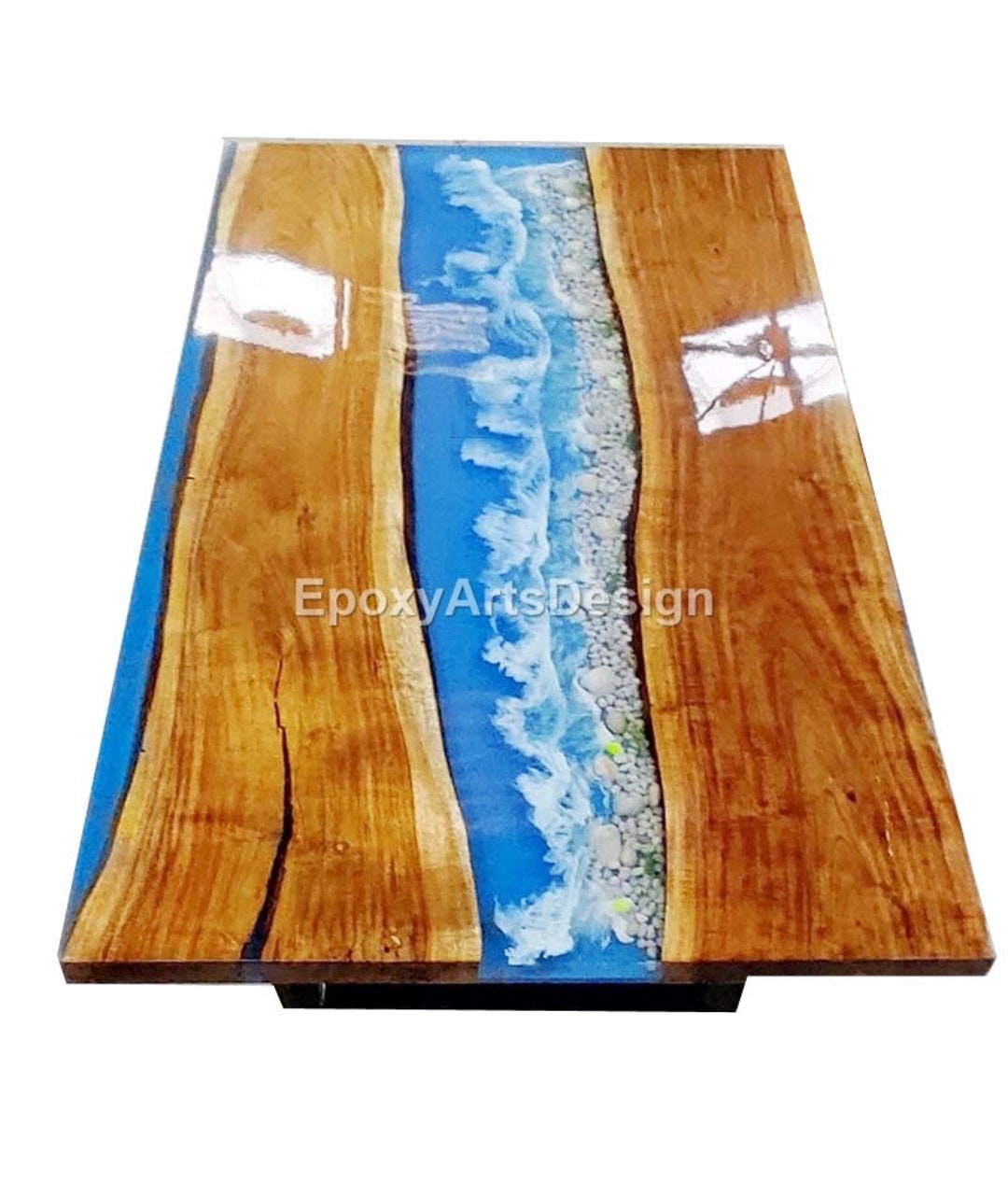 Ocean Wave Epoxy Table Tops Sea Epoxy Table Epoxy Table - Etsy